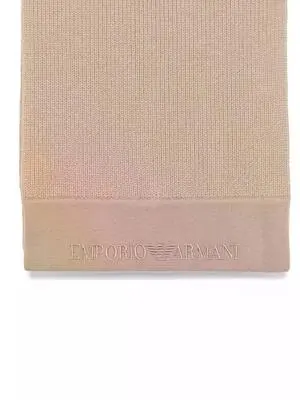 Emporio Armani Embossed Logo Scarf
