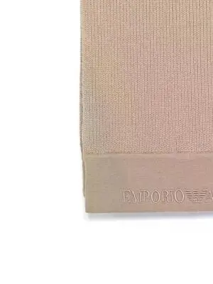 Emporio Armani Embossed Logo Scarf