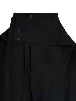 Issey Miyake Grainy Cropped Trousers