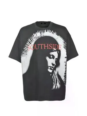 BREATH Graphic-print T-shirt - Black