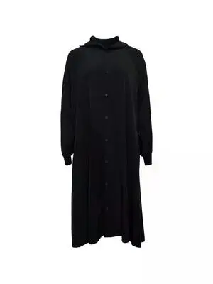 Yohji Yamamoto Hooded Button-up Dress