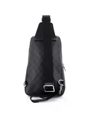 LOUIS VUITTON Avenue Sling Bag Damier Infini Leather