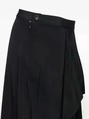 Y’s Ruffled-detail Maxi Skirt