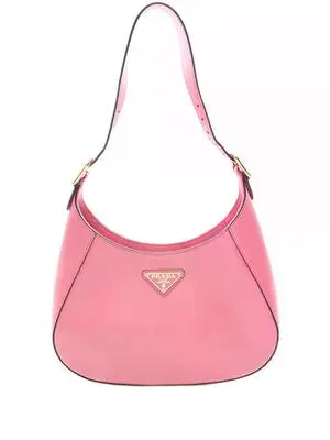 Prada 2013-2026 Spazzolato Leather Cleo Shoulder Bag