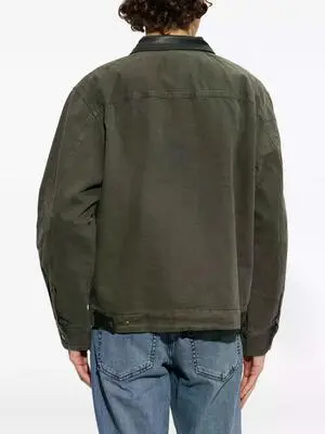 Rag & Bone Leather-collar Cotton Jacket