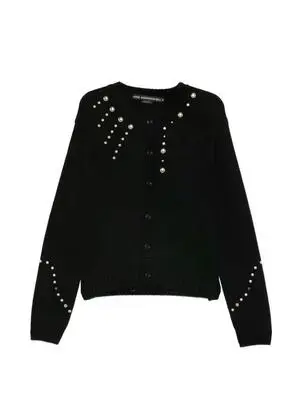 Andersson Bell Embellished Knitted Cardigan