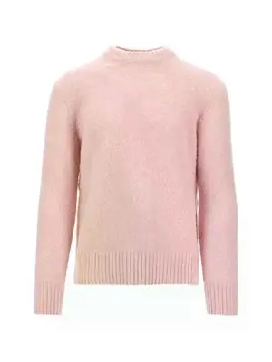 PIACENZA CASHMERE 1733 Ribbed-trim Wool Sweater