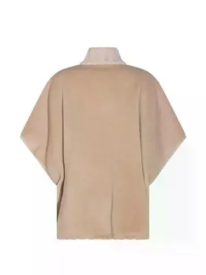 Fabiana Filippi Ribbed-knit Collar Zip-up Jacket