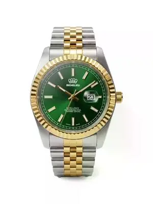RICHELIEU SWISS Excellence 38mm Watch - Green