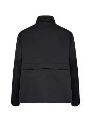 HEVO Concealed-button Shirt Jacket