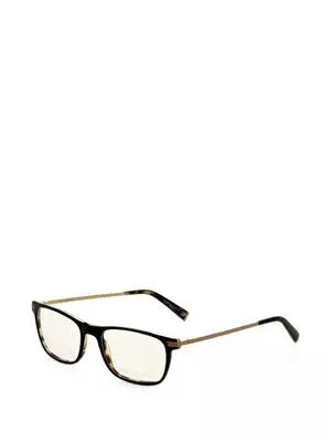 John Varvatos Rectangle-frame Glasses - Black