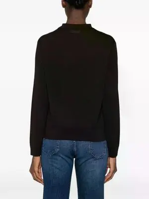 VICOLO Button-down Polo Sweater