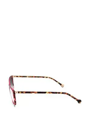 Carolina Herrera Tortoiseshell-effect Cat-eye Glasses - Brown