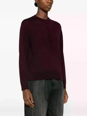 VICOLO Fine Knit Crew Neck Sweater