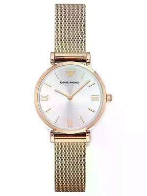 Emporio Armani Round-case 32mm Watch - Silver