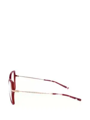 Carolina Herrera Crystal-embellished Square Frame Eyeglasses