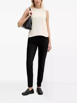 MOS MOSH Mmaubin Sl Rolled-edge Sleeveless Top - Neutrals