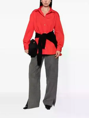 Soeur Grenade Curved-hem Shirt