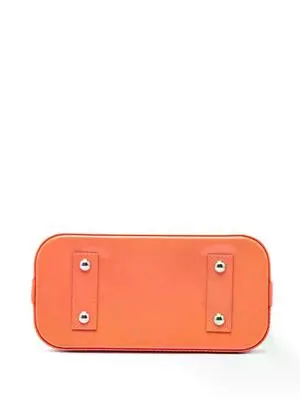 LOUIS VUITTON Monogram Vernis Alma Bb Satchel - Orange