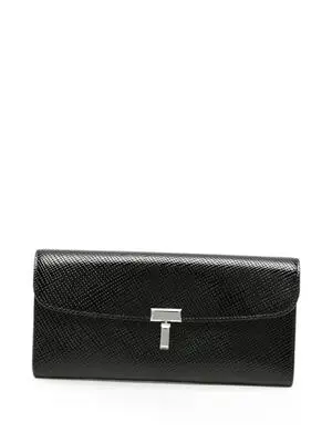 TOTEME T-lock Wallet - Black