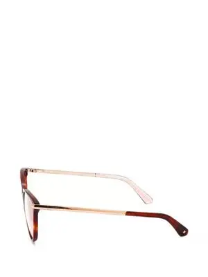 Kate Spade New York Tortoiseshell-effect Cat-eye Glasses