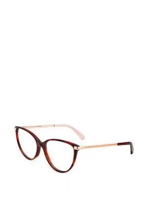 Kate Spade New York Tortoiseshell-effect Cat-eye Eyeglasses - Brown