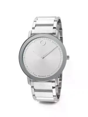 Movado Sapphire 40mm Watch - Silver