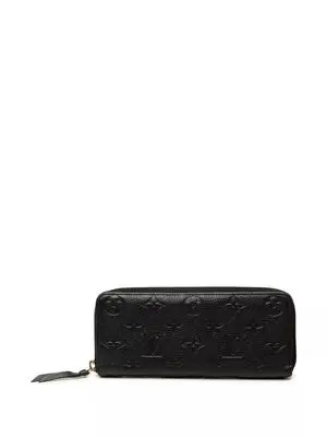 LOUIS VUITTON 2019 Monogram Empreinte Zippy Wallet Long Wallets - Black