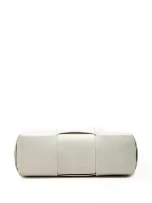 Bottega Veneta Medium Nappa Maxi Intrecciato Arco Tote Bag - White