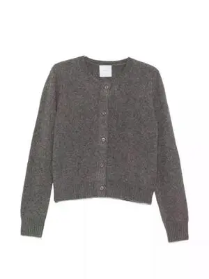 IVORY PARIS Lucy Button-up Cardigan - Grey