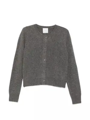 IVORY PARIS Lucy Button-up Cardigan - Grey