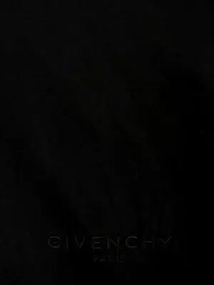 Givenchy Cowl-neck Logo-embroidered T-shirt