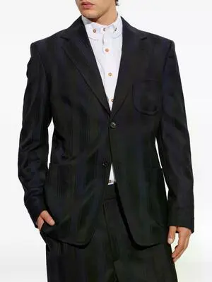 VIVIENNE WESTWOOD Striped Wool Blazer