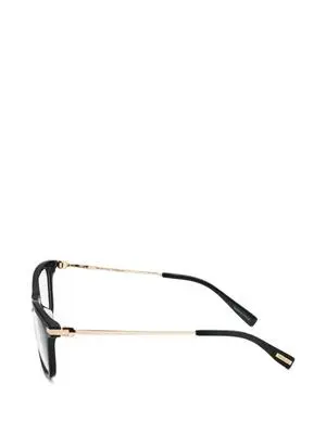 TRUSSARDI Logo-plaque Square-frame Glasses