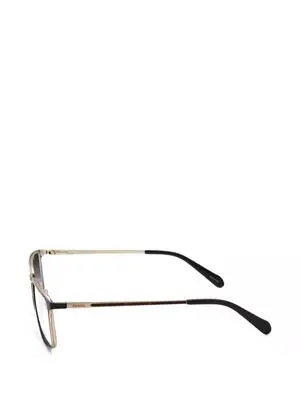 Fossil Rectangle Frame Eyeglasses - Black