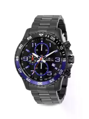 INVICTA Logo-print 48mm Watch - Black