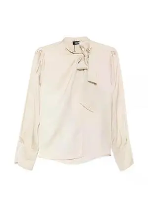 DIXIE DIXIE Bow Detail Long Sleeve Blouse