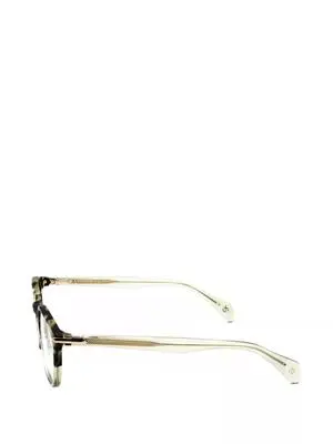 Rag & Bone Round Frame Eyeglasses - Brown