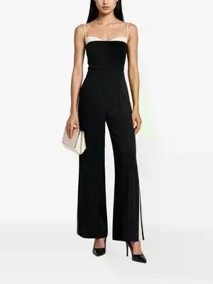 Simkhai Contrast-trim Sleeveless Jumpsuit