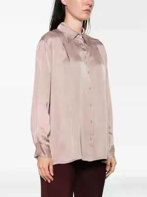 Dixie Satin Finish Spread Collar Shirt