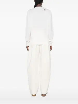 Ermanno Scervino Wool V-necked Sweater