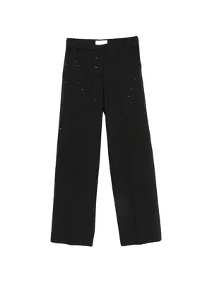 Ermanno Scervino Straight-leg Trousers - Black