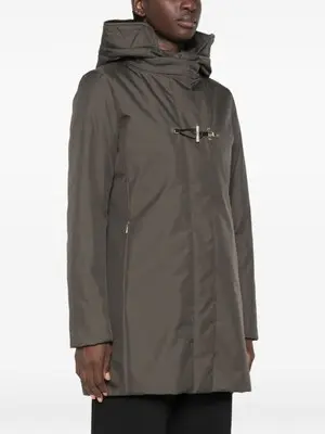 FAY Nylon Midi Parka Coat