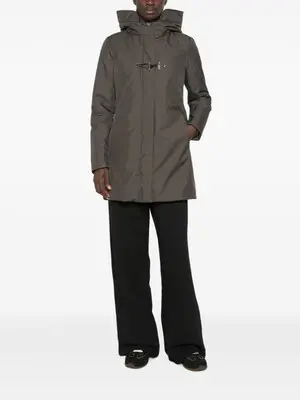 FAY Nylon Midi Parka Coat