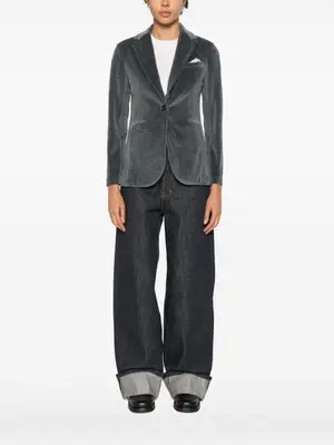 CIRCOLO 1901 Velvet Single-breasted Jacket