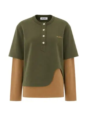 Attico Cotton Crewneck Sweater