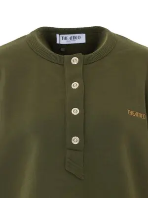 Attico Cotton Crewneck Sweater