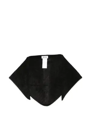 Soft Goat Cashmere Scarf - Black