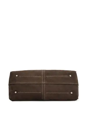 TOD'S Suede Leather Medium Tote