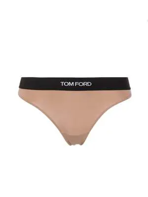 TOM FORD Signature Logo Elastic Thong